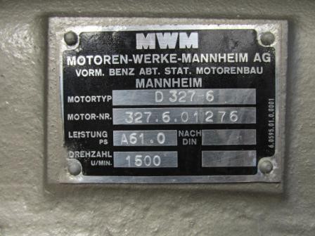 MWM D327-6.01276 Gebraucht Motor | MWM Motoren | Motoren | Motoren-Staab
